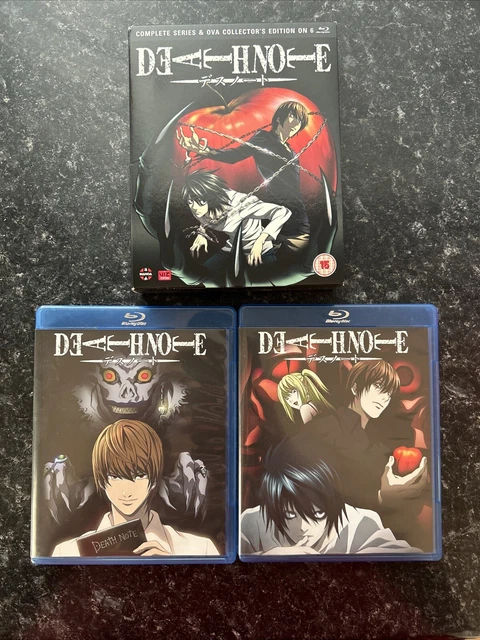 DEATH NOTE COMPLETE Series OVA Collector's Edition Blu-ray Box Set £26. ...