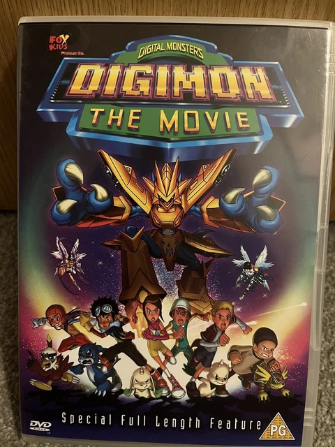 DIGITAL MONSTERS DIGIMON The Movie DVD Full Length £9.99 - PicClick UK