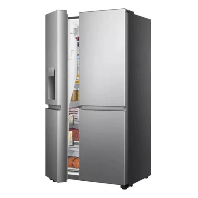 HISENSE 632 LITRE American Side-by-side Fridge Freezer - Stainless St ...
