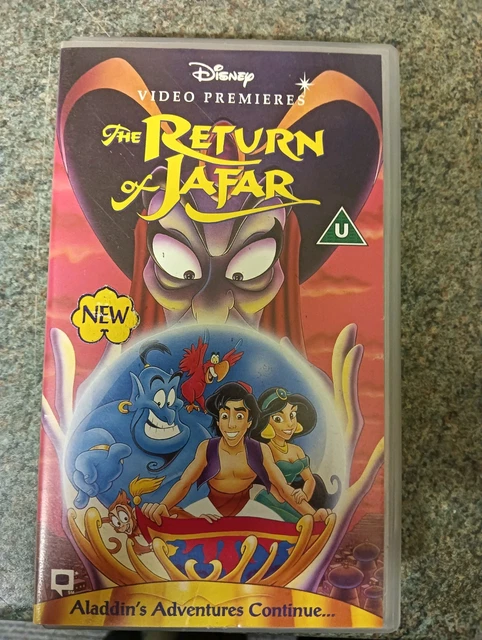 THE RETURN OF Jafar VHS Video Retro (Disney, Aladdin) £2.03 - PicClick UK