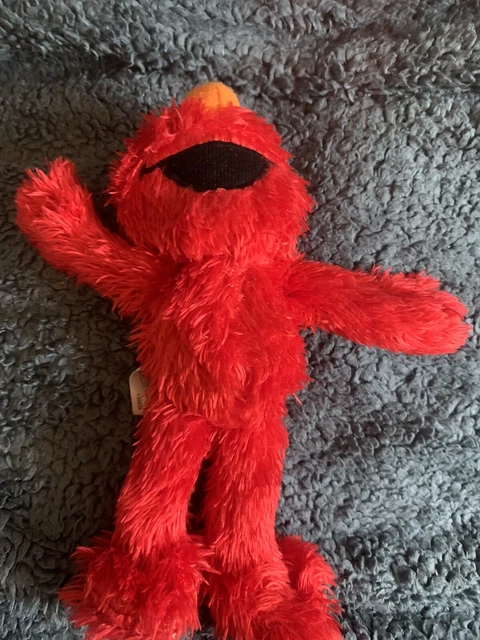 SMALL ELMO SESAME Street Hasbro Approx 10” £8.50 - PicClick UK