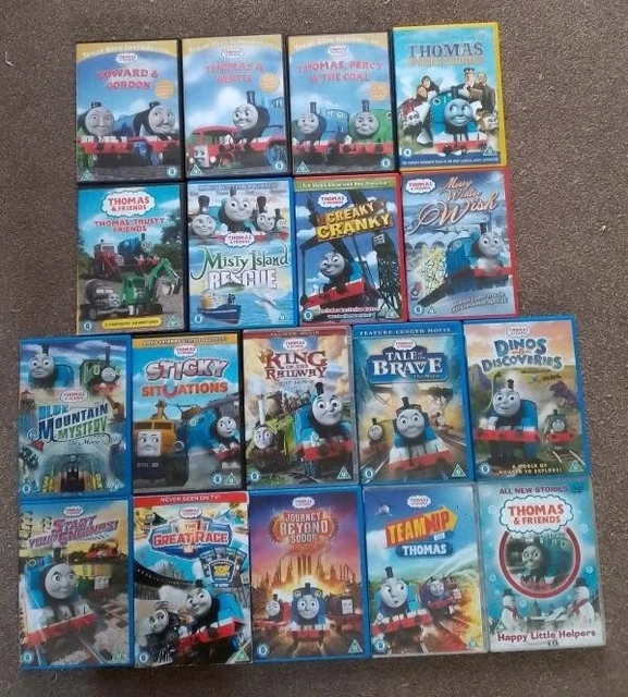 THOMAS THE TANK ENGINE - Massive 18 DVD Bundle - Edward/Gordon/Bertie ...