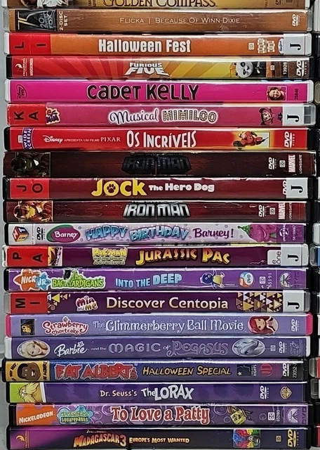 WHOLESALE LOT 100+ DVDs Kids & Family Children's Baby Pixar Disney ... WHOLESALE LOT 100+ DVDs Kids & Family Children's Baby Pixar Disney ...