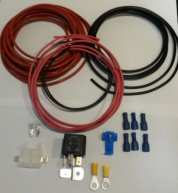 FORD TRANSIT MOTOR Home Split Charge Relay Kit- 12V, 30 Amp Leisure ...