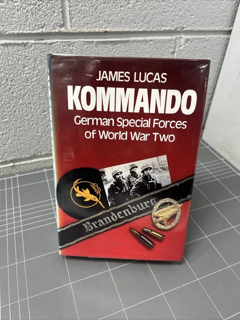 VINTAGE BOOK KOMMANDO German Special Forces Of Ww2 Nazi Germany ...