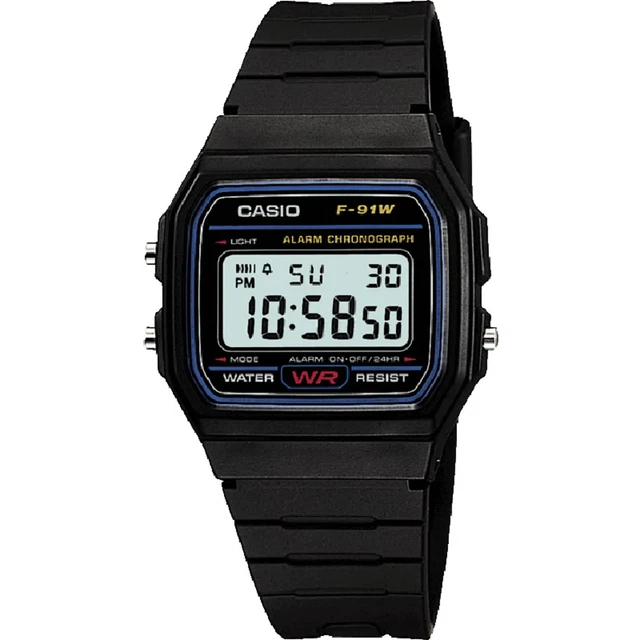 CASIO F-91W - Retro Digital Sport Watch - Brand New & Boxed UK seller £ ...