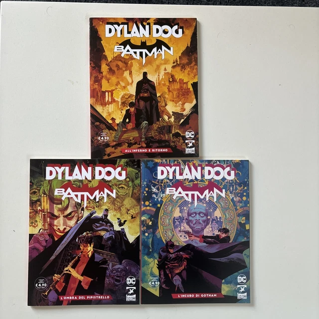 **SERIE COMPLETA DYLAN Dog & Batman N 1 - 2 - 3 Da Magazzino* EUR 16,99 ...