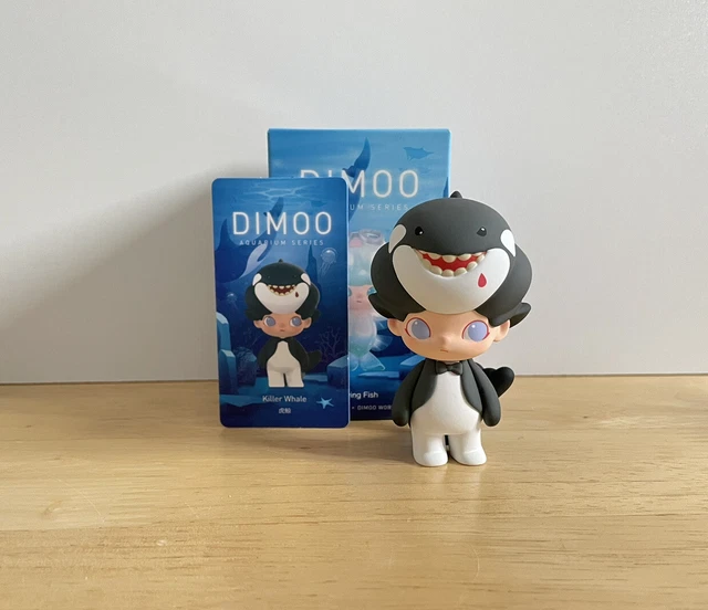 POP MART DIMOO Aquarium Blind Box Killer Whale Art Figure Toy Gift Orca ...