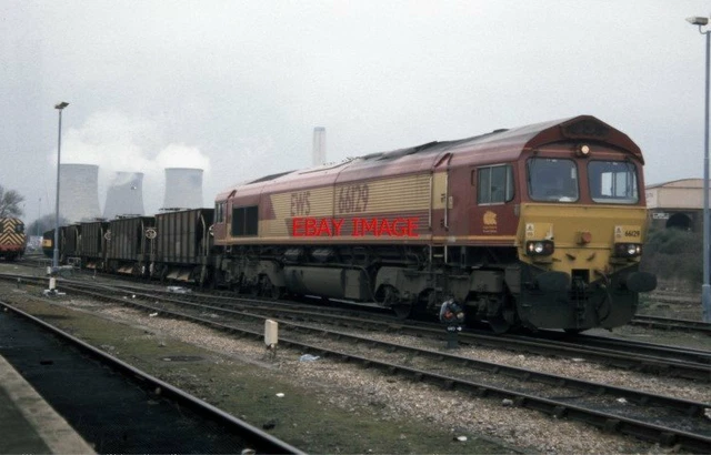 PHOTO CLASS 66 66129 At Didcot In March 2001 EUR 2,76 - PicClick FR