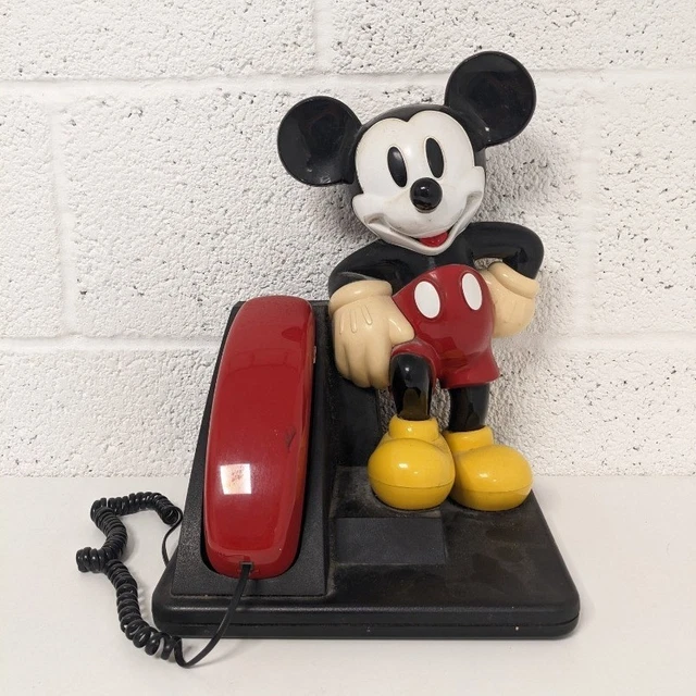 WALT DISNEY COMPANY Mickey Mouse Telephone 1990's Vintage AT&T £14.99 ...