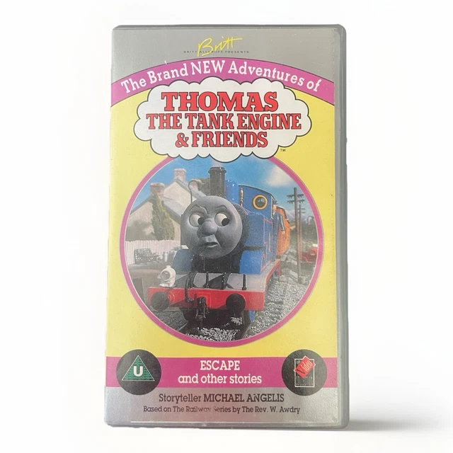 THOMAS TANK ENGINE & Friends Adventures VHS Video Tape Escape Michael ...