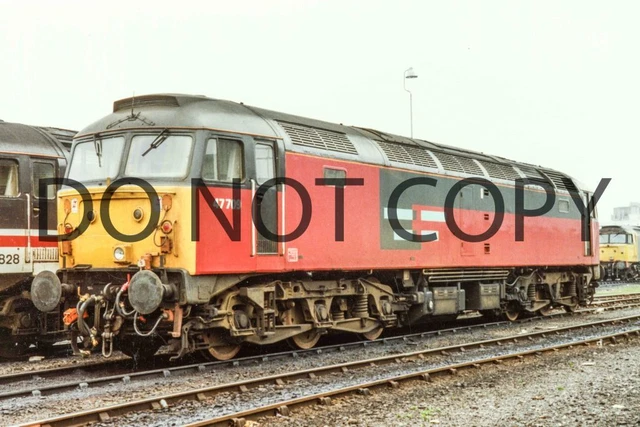 UK DIESEL TRAIN Railway Photograph Of Class 47 47709 Loco. Rm47-2012 £1 ...