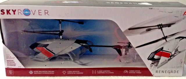 SKY ROVER RENEGADE 40cm Helicopter with 6-Way Control and 3 Channels ...