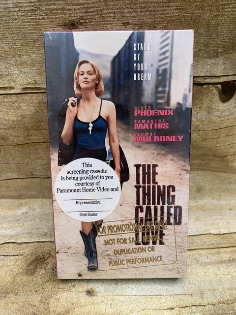 THE THING CALLED Love 1994 VHS River Phoenix - BRAND NEW SCREENER £35. ...