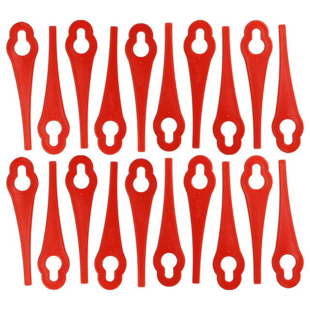 20 LAMES POUR Florabest FAT 18 B2 - 95940 PA6 tondeuse rouge EUR 13,39 ...