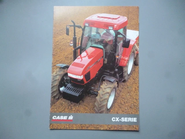 CASE IH CX-SERIE Traktor Orig. Schlepper Prospekt 6 Seiten CX-D-SBR EUR ...