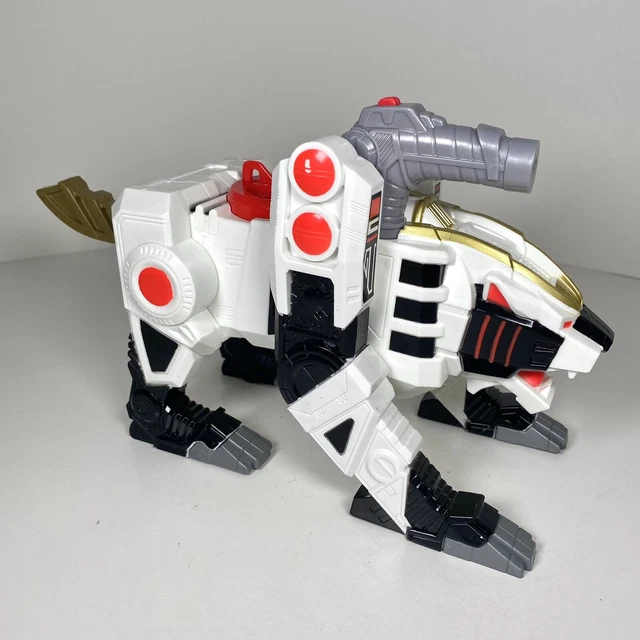 IMAGINEXT MIGHTY MORPHIN Power Rangers White Ranger Tiger Zord 2015 ...
