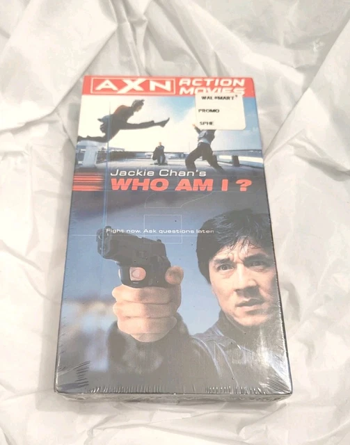 WHO AM I ? 1998 Jackie Chan Movie VHS Tape Golden Harvest Prod Sealed ...