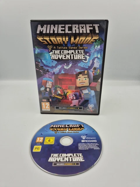 MINECRAFT STORY MODE Telltale Games Series The Complete Adventure Ep 1 ...