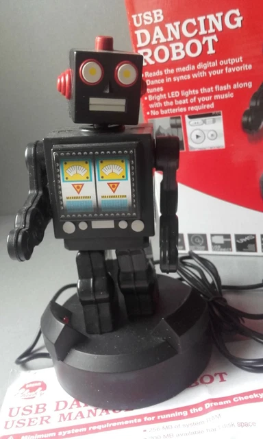 OVP CHEEKY USB Dancing Robot Dreamlink Tanz Roboter Argos United ...