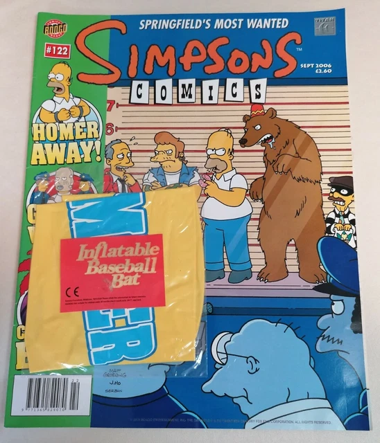 COMIC - THE Simpsons Comics Bongo Titan Issue #128 February 2007 Matt ...