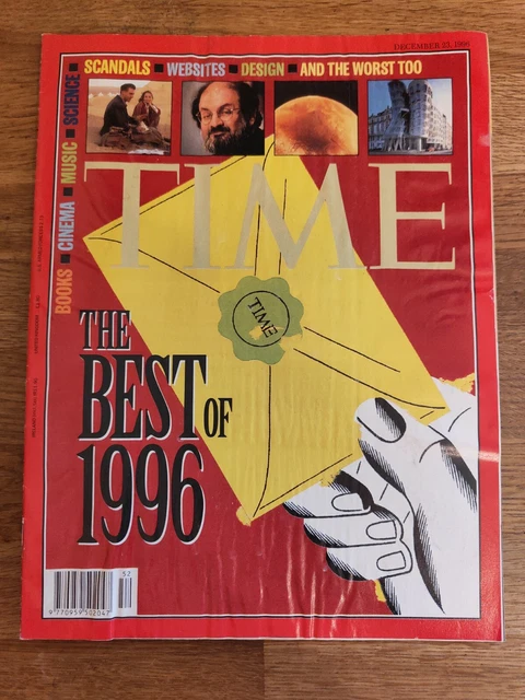MAGAZINE - TIME Magazine The Best Of 1996 International News Politics ...