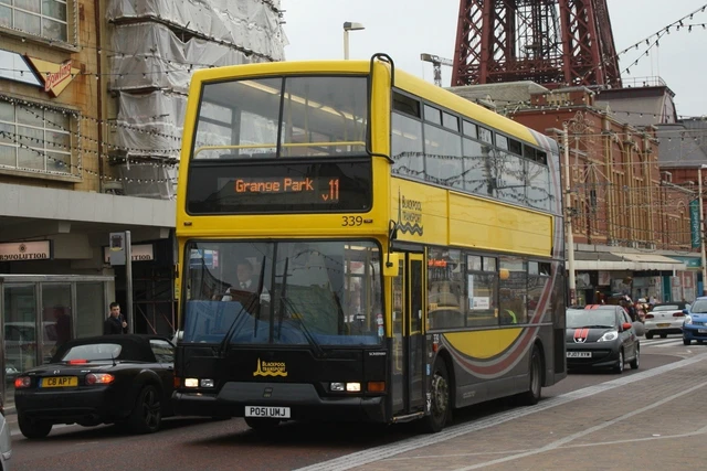BLACKPOOL TRANSPORT NO.339 Bus Photo £1.50 - PicClick UK