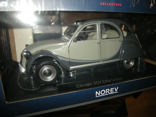 1:18 NOREV CITROEN 2CV Charleston 1983 Cormoran Grey & Nocturne in ...