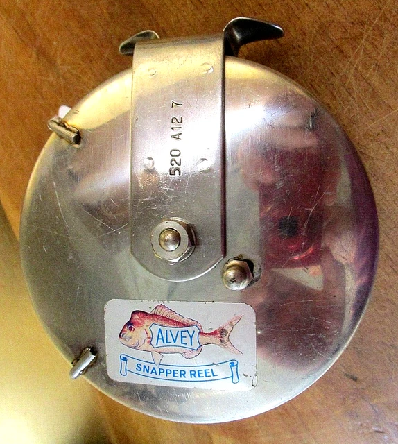 VINTAGE ALVEY SNAPPER CENTREPIN REEL 520 A12 7 in A1 Condition. £28.00 ...
