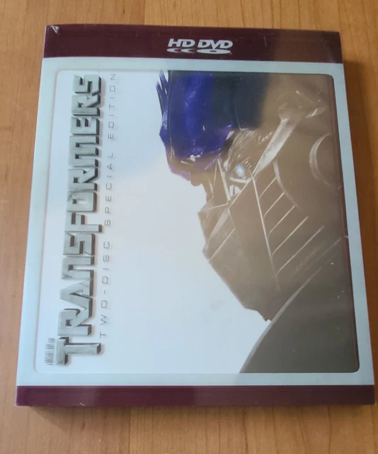 TRANSFORMERS (HD DVD, 2007, 2-Disc Set, Special Edition) w/Slipcover $7 ...