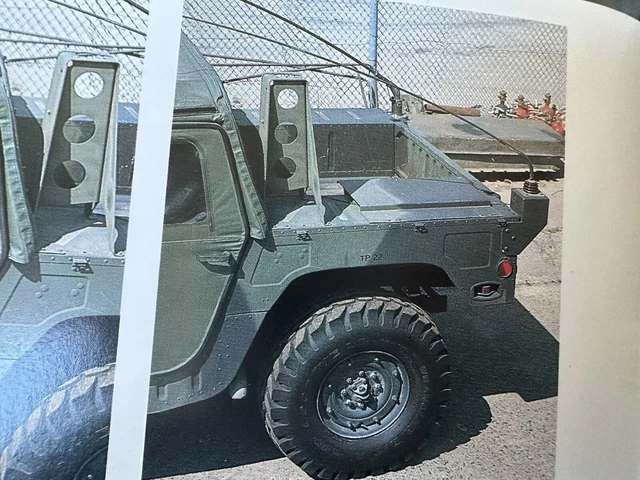 M998 HUMVEE SPONSON Radio Mount Grc106 Rt524 R442 Vrc Sincgars Military ...