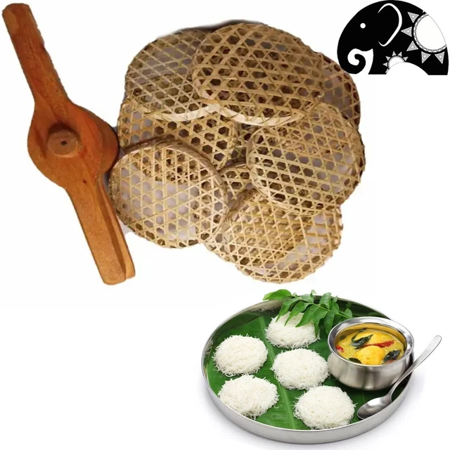 WOODEN CEYLON STRING Hopper Maker Idiyappam Murukku Sevai Noodle 10 ...
