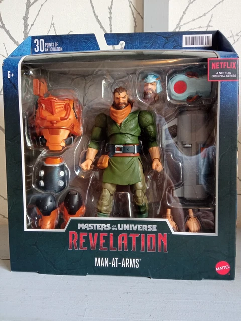 MAN AT ARMS Deluxe masterverse, masters of the universe, maîtres de la ...