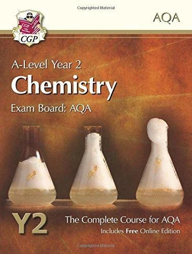 A-LEVEL CHEMISTRY FOR AQA: Year 2 Student Book with Online... - CGP Books £5.17 - PicClick UK
