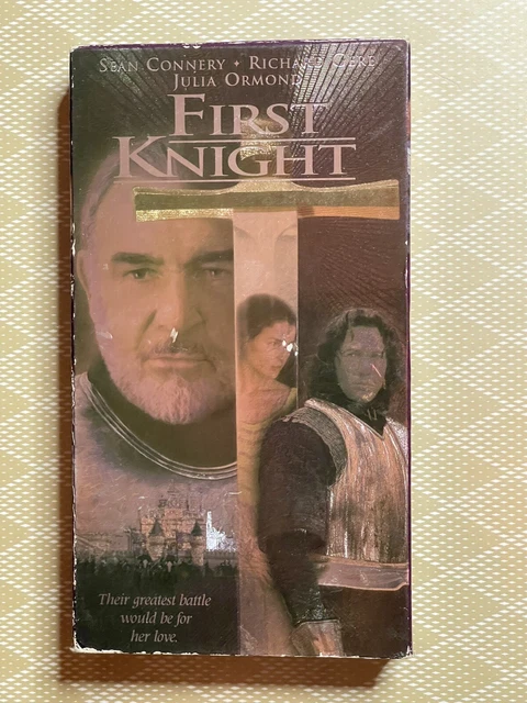 FIRST KNIGHT (VHS, 1995, Closed Captioned) $3.50 - PicClick CA
