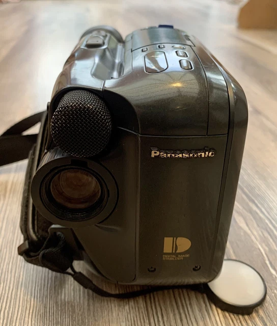 VINTAGE HANDHELD PANASONIC VHS-C Movie Camera NV-S1B Palmcorder ...