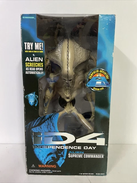 INDEPENDENCE DAY ID4 EVIL ALIEN SUPREME COMMANDER.Action Figures Item ...