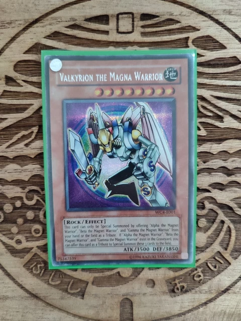 VALKYRION THE MAGNA Warrior (WC4-E001) YuGiOh Card - Prismatic Secret ...