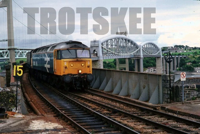 35MM SLIDE BR British Rail Diesel Loco Class 47 47659 Saltash 1988 Original £3.99 - PicClick UK