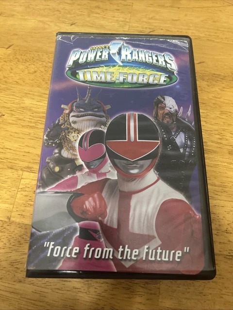 POWER RANGERS TIME Force: Force from the Future (VHS, 2001) Hard ...