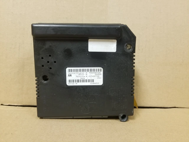 01-04 DODGE DAKOTA body control module BCM BCU Central Timing CTM ...
