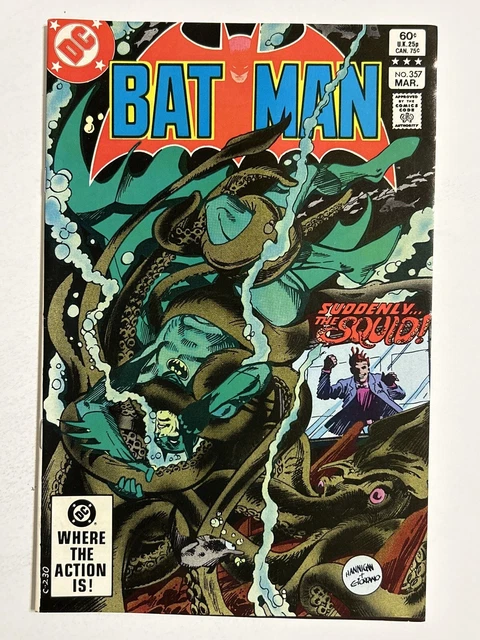 BATMAN #357 VF 8.0 1er Jason Todd & Killer Croc Cameo DC COMICS 1983 ...