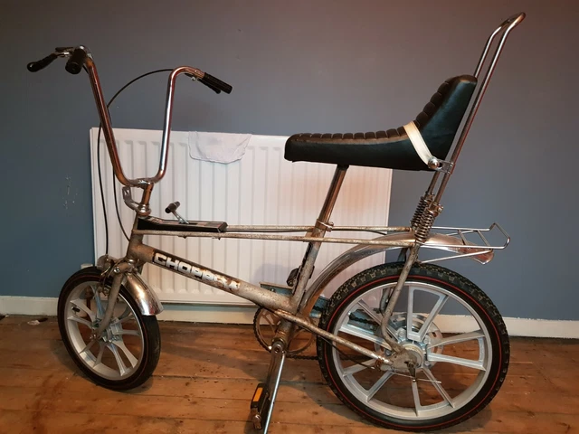 RALEIGH CHOPPER SILVER Jubilee Mk2 Special Edition 1976 Bike Vintage ...