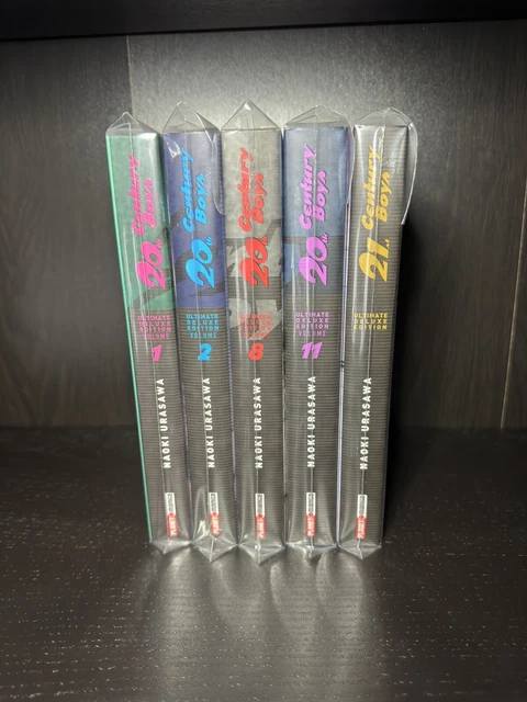 MANGA 20TH CENTURY Boys 1-2-8-11+ 21St Ultimate Deluxe Naoki Urasawa Ita Imbusti EUR 67,00 ...
