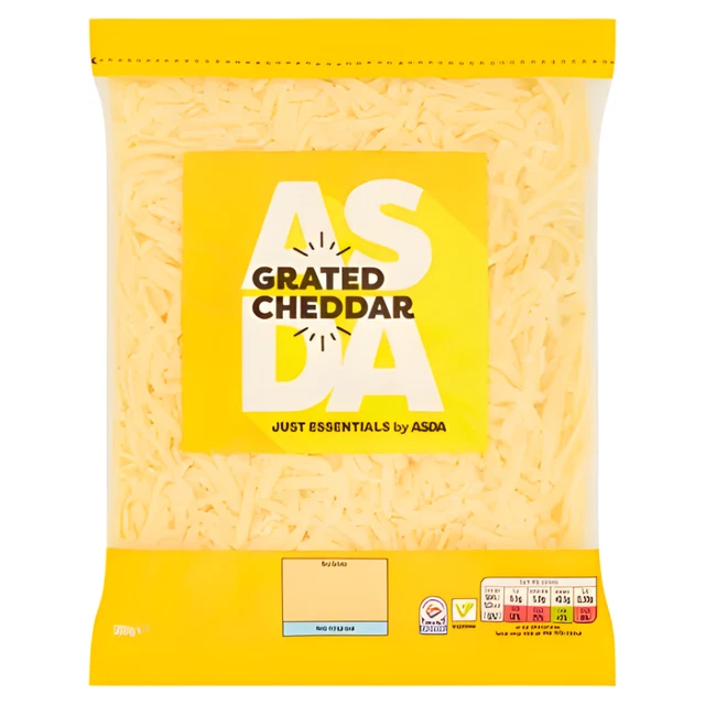 JUST ESSENTIALS BY ASDA Grated Cheddar 500g £11.99 - PicClick UK