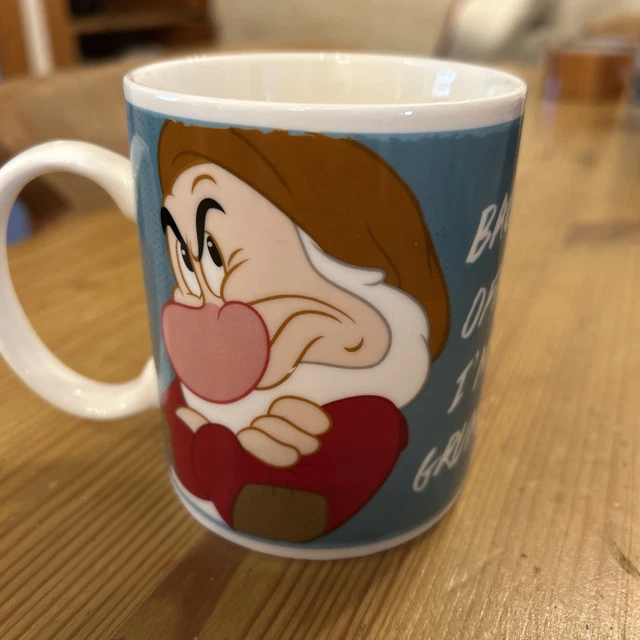 DISNEY'S SNOW WHITE and the Seven Dwarfs - Back off I'm Grumpy Mug ...