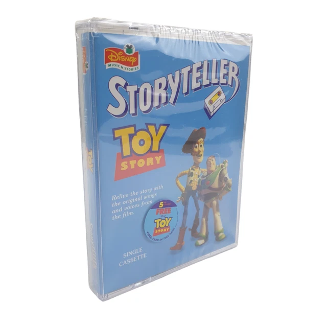 DISNEY TOY STORY Sealed Story Teller Music & Stories Cassette Audio ...