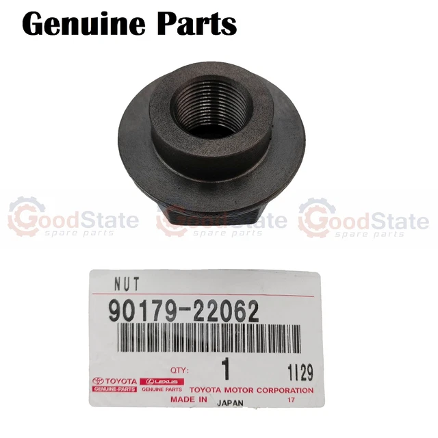 GENUINE TOYOTA COASTER HB30 2H 4.0 Diesel Crankshaft Pulley Nut Bolt £ ...