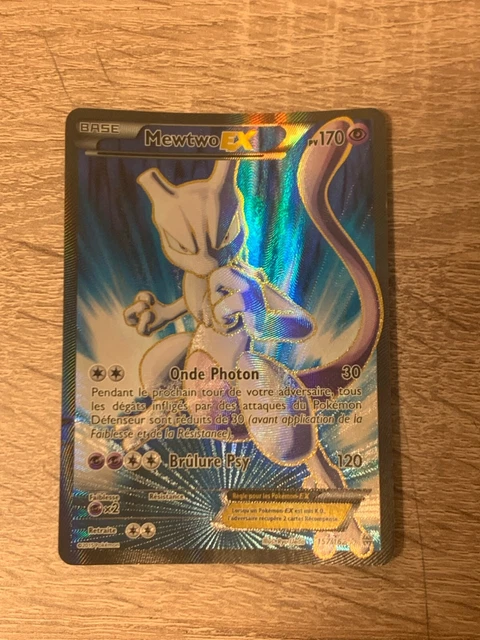 CARTE POKÉMON MEWTWO Ex Full Art 157/162 Bon état EUR 20,00 - PicClick FR