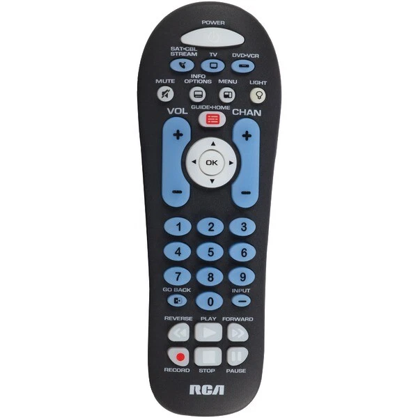 RCA PLATINUM PRO 3-Device Big-Button Univ Remote with Streaming&Dual ...